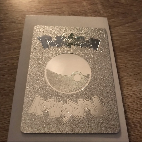 Pokemon | Other | Charizard Vmax Silver Foil Pokemon Card Fan Art 33hp New | Poshmark
